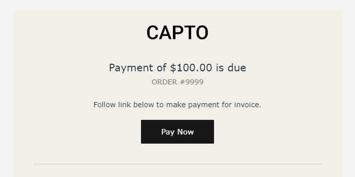 Minimalist - Shopify Order Invoice Email Template